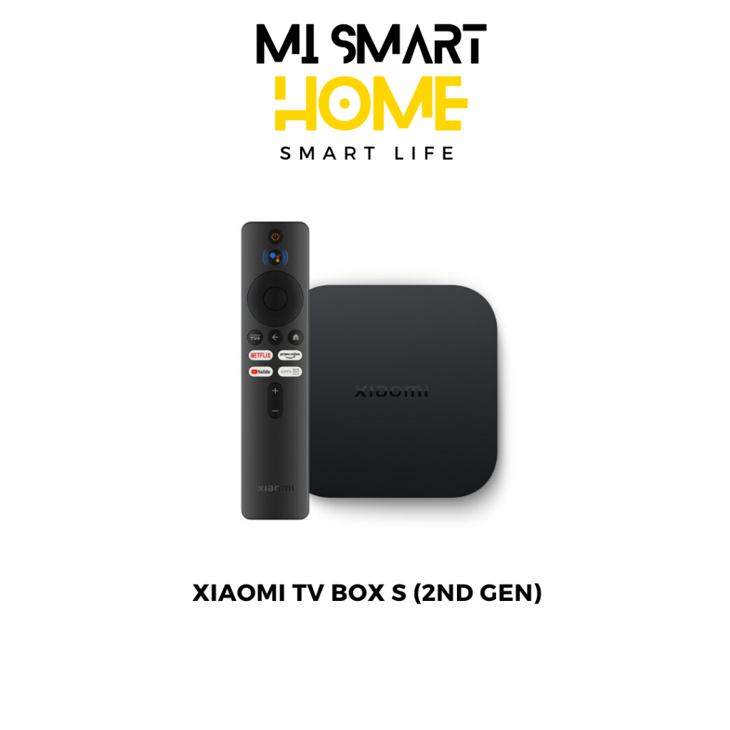 Xiaomi TV Box S 2nd Gen กล่องแอนดรอยด์ทีวี ความชัด 4K Ultra HD ประกัน ...