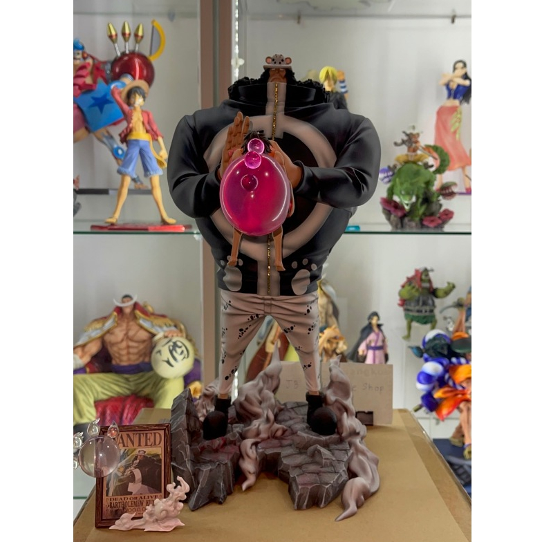 (งานเรซิ่น) Kuma & Luffy - One Piece (BT Studio) โมเดลวันพีช มือ2 งานเร ...