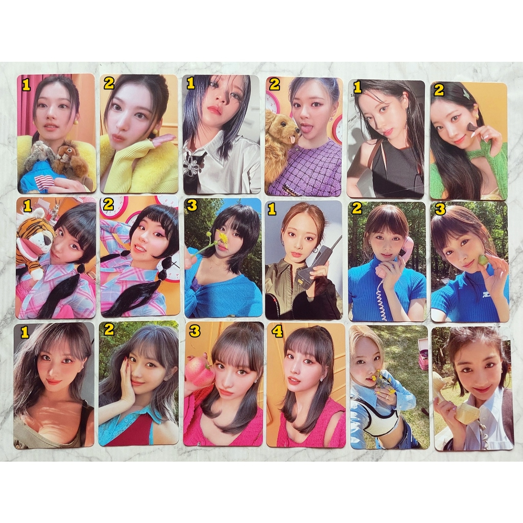 การ์ด ของแท้ จาก CD อัลบั้ม TWICE - BETWEEN 1&2 Album พร้อมส่ง Kpop ...