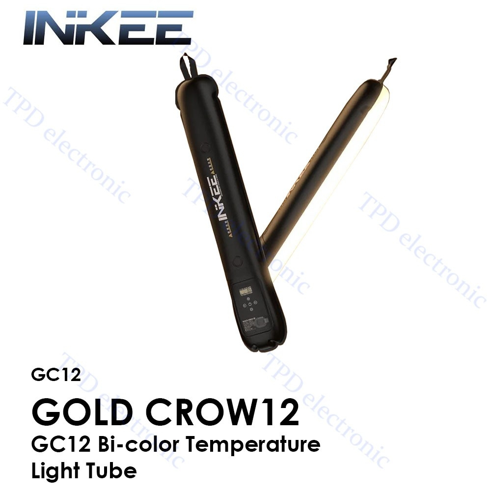 INKEE ไฟแท่ง GC12 GOLD CROW12 Bi-color Temperature Light Tube ใช้งานใต้ ...
