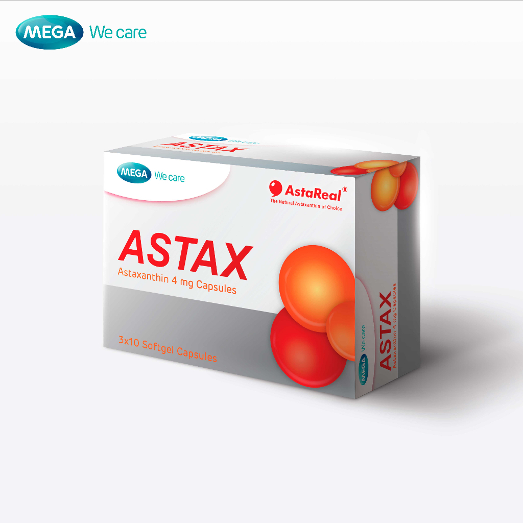 MEGA ASTAX 4mg 3*10'S. | Shopee Thailand