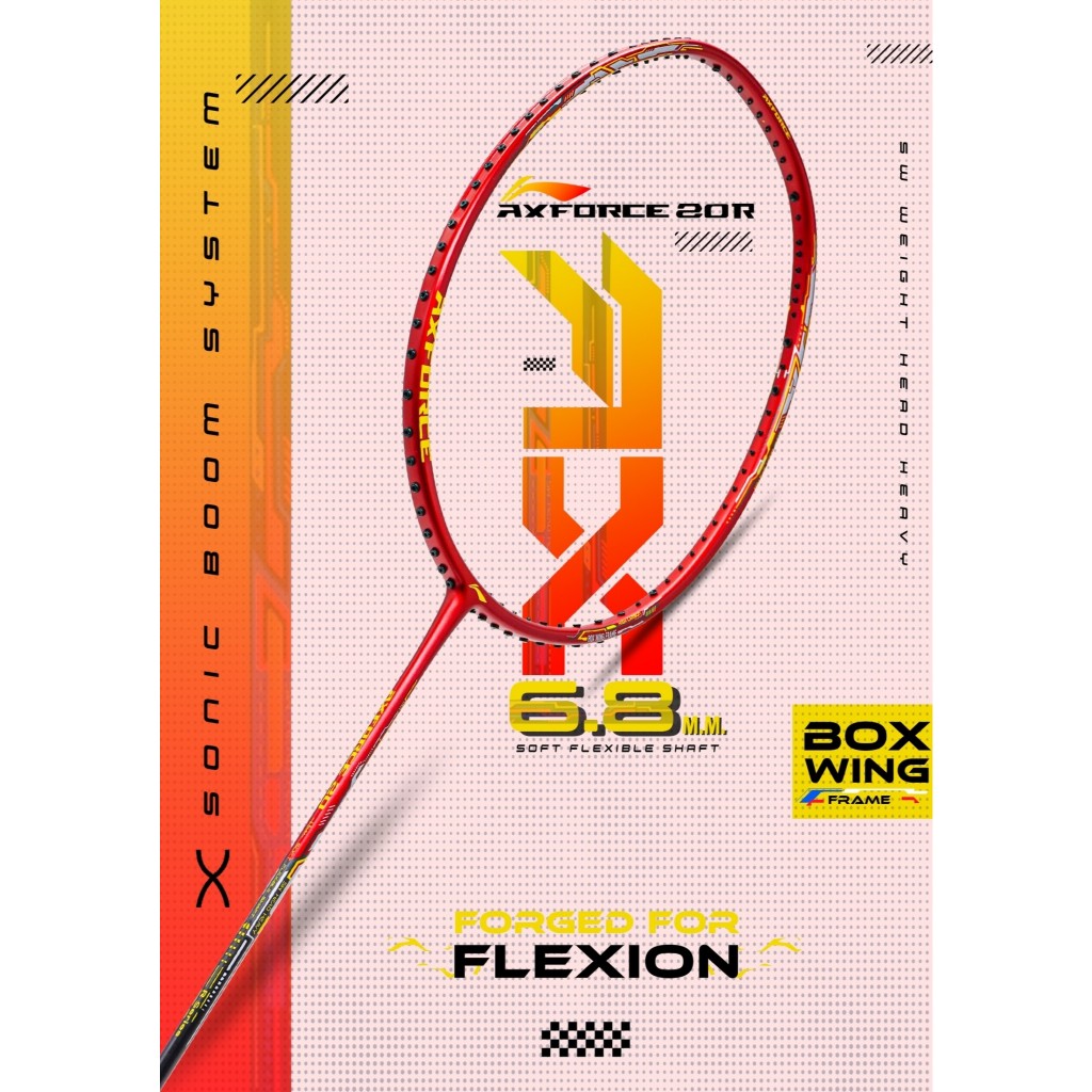 LI-NING ไม้แบดมินตัน รุ่น AXFORCE 20 R Series 4U | Shopee Thailand