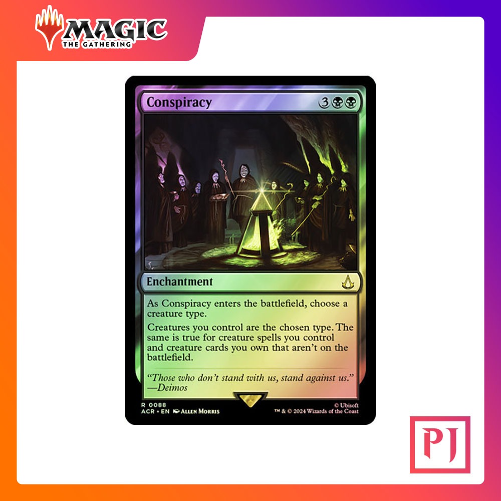 [MTG] Conspiracy [ACR] [BLACK] [RARE] [FOIL] [ENG] (การ์ดเมจิค / Magic ...
