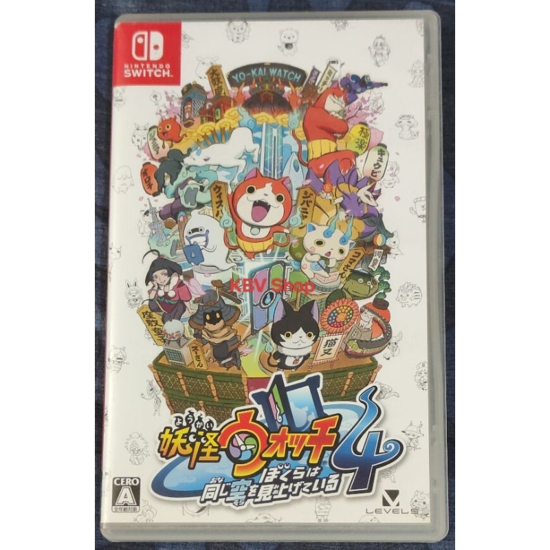 Nintendo Switch : Yokai Watch 4 มือสอง ภาษาญี่ปุ่น | Shopee Thailand
