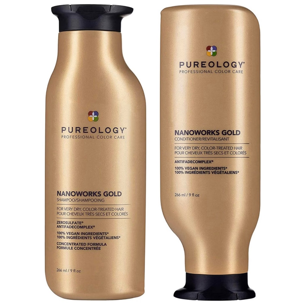 พร้อมส่ง ของแท้ Pureology Nanoworks Gold Shampoo and Conditioner Duo ...