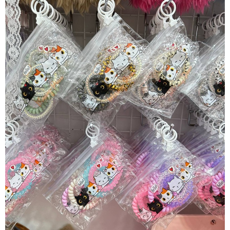 [Flora Poem] ยางมัดผมเส้นมาม่า รุ่น cattie | Shopee Thailand