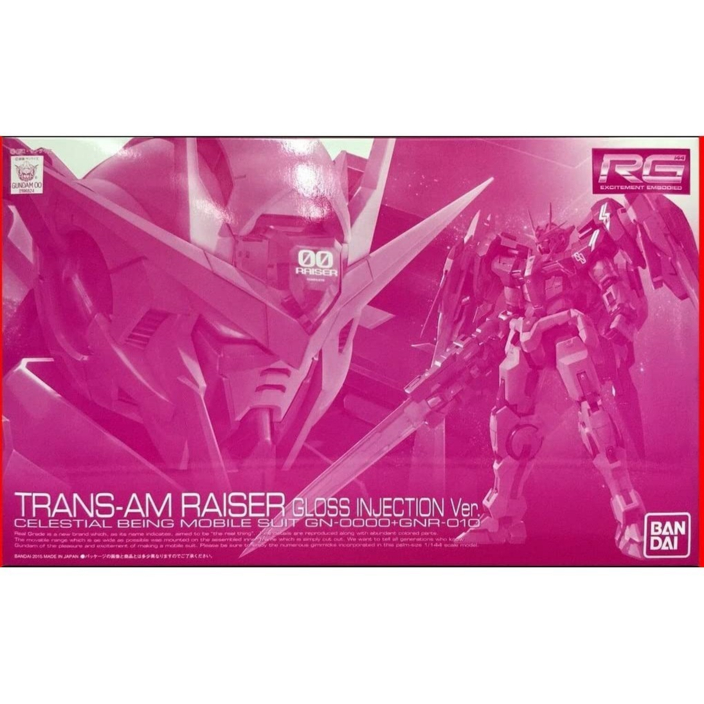 RG 1/144 Trans-Am Raiser (Gloss Injection Ver.) | Shopee Thailand