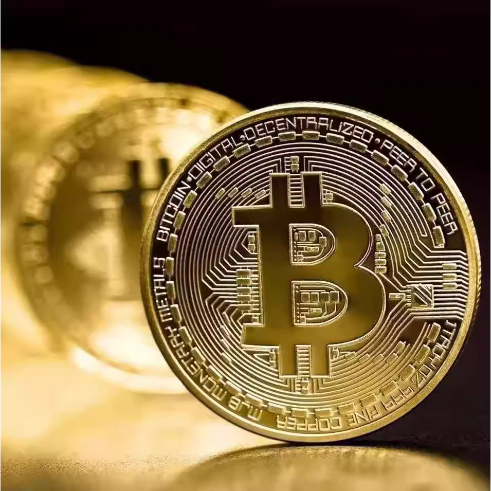 Caravan crew Bitcoin commemorative coins ของประดับ ของที่ระลึก ของขวัญ ...