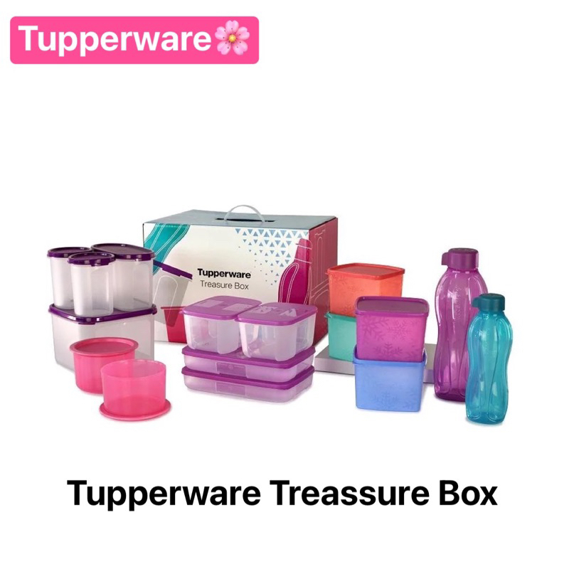 Tupperware เซ็ตสุดคุ้ม รุ่น Tupperware Treassure Box | Shopee Thailand