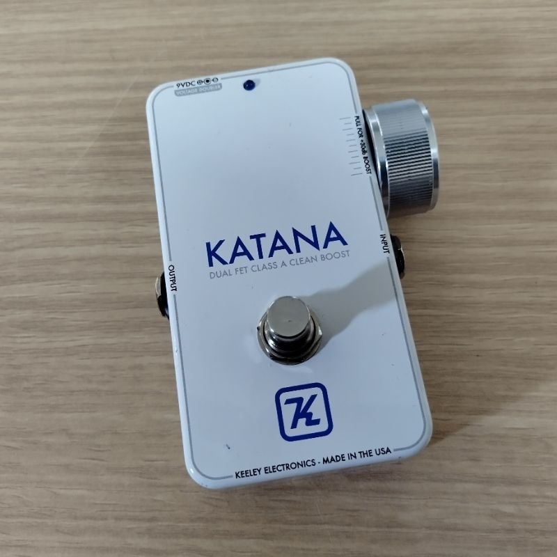 Keeley Katana Clean Boost (( สินค้ามือสอง )) สภาพ 80% ใช้ได้ปกติ ไม่มี ...