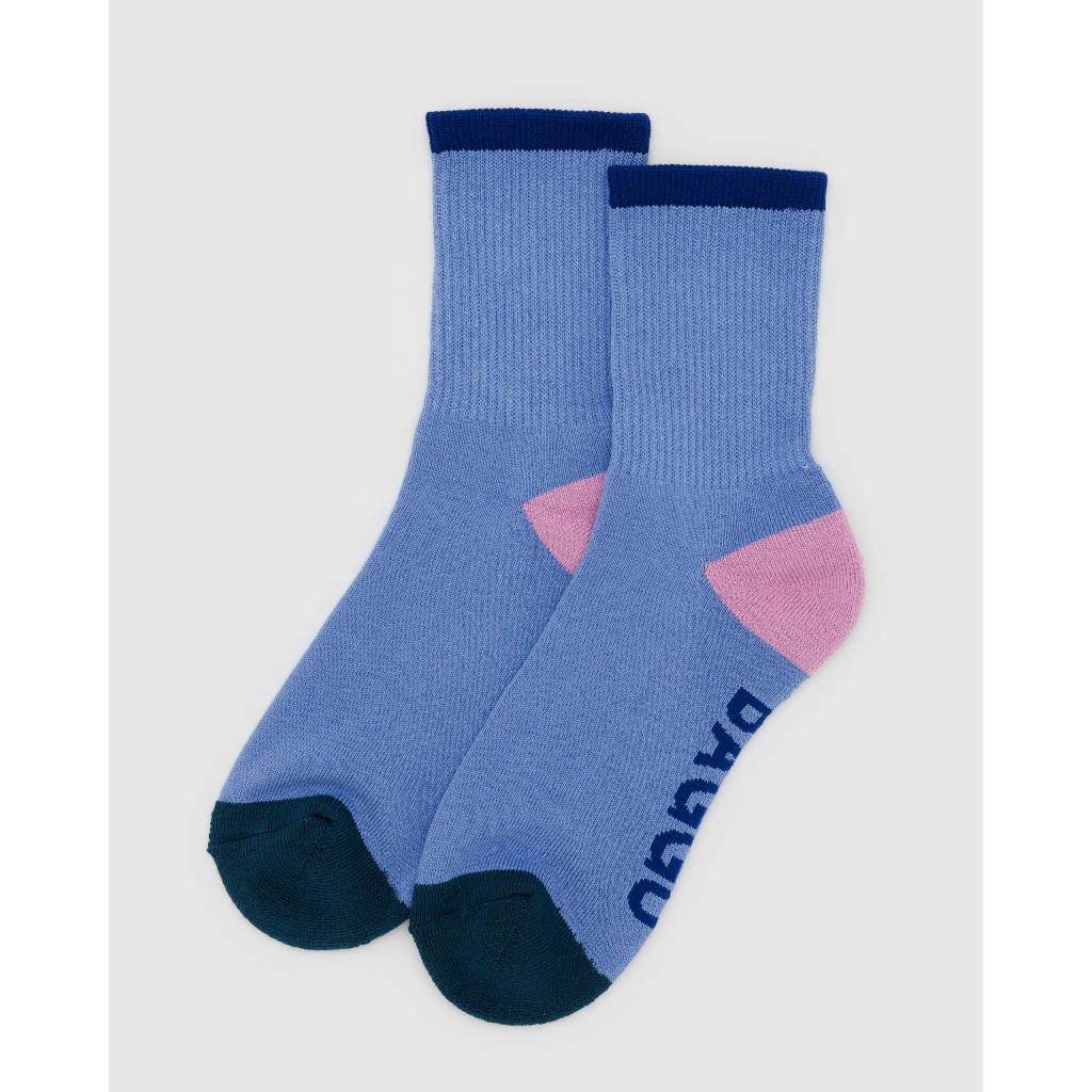 พร้อมส่ง Baggu Crew Socks ถุงเท้าข้อสูง ลวดลายน่ารัก แบรนด์ BAGGU ...