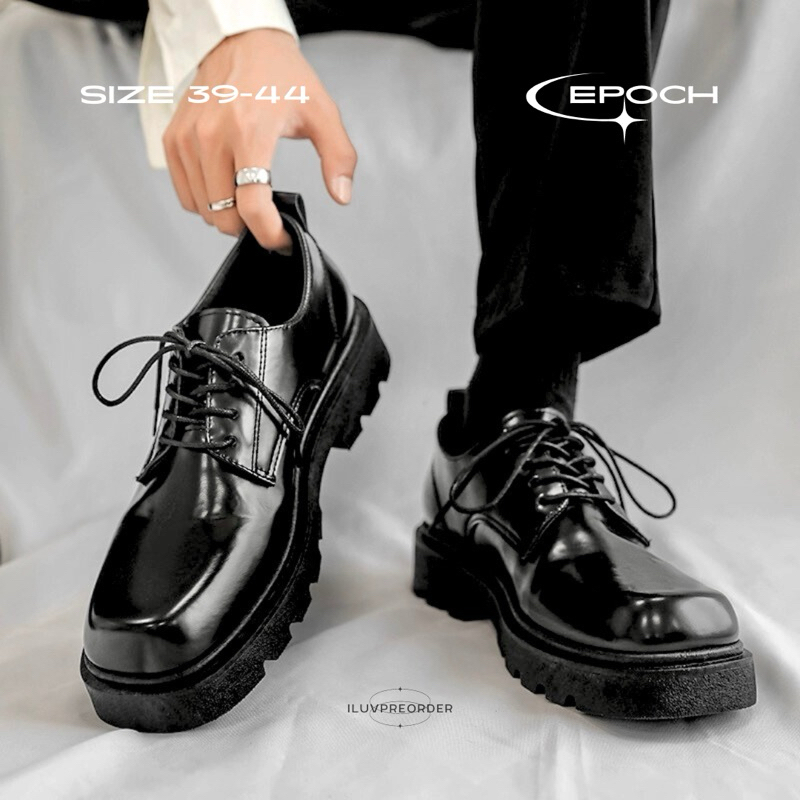 ( พรี 20-25 SH234 ) รองเท้าคัชชูหนังผู้ชาย ใส่ไปทำงาน แฟชั่น มีไซส์ใหญ่ 41-44 | Shopee Thailand