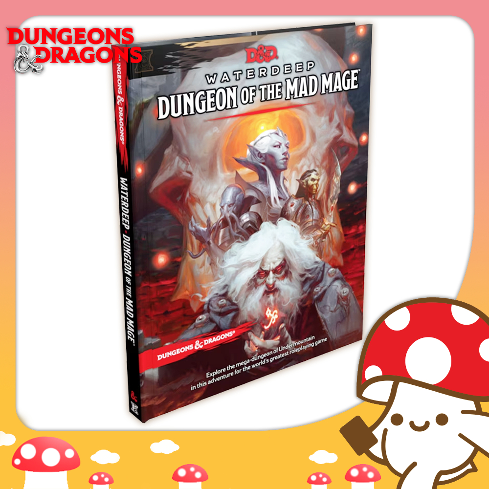 D&D : Waterdeep - Dungeon Of The Mad Mage จาก Kinoko Card Game Shop | Dungeons Dragons DND Book ...