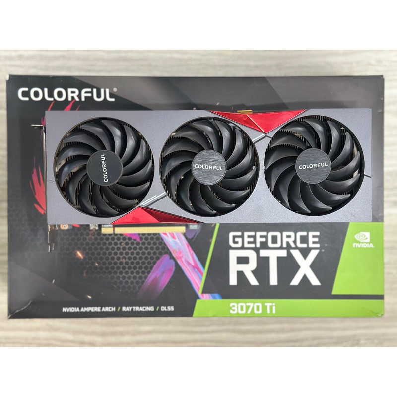 การ์ดจอ COLORFUL RTX3070Ti 8GB พร้อมใช้งาน มีประกันศูนย์ (มีของพร้อมจัด ...