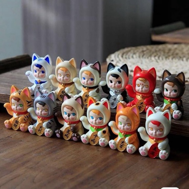 (สั่งซื้อผ่านไลฟ์ลด100.- | แบบสุ่ม) SAMSAM Fortune Cat Blind Box ...