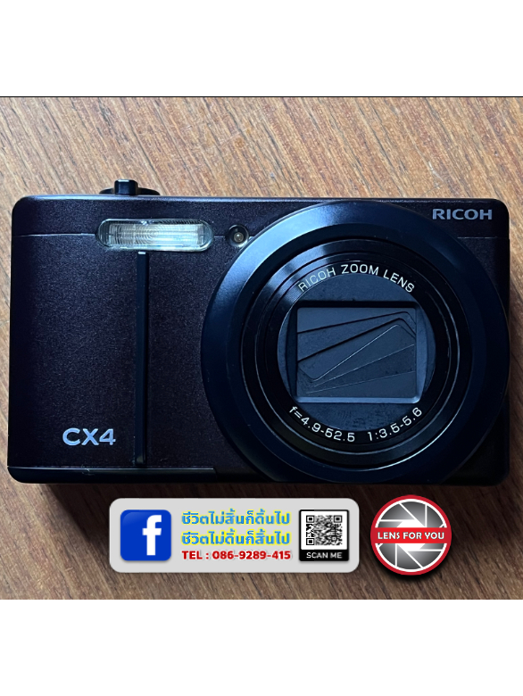 กล้องดิจิตอลคอมแพค Ricoh CX4 | Shopee Thailand