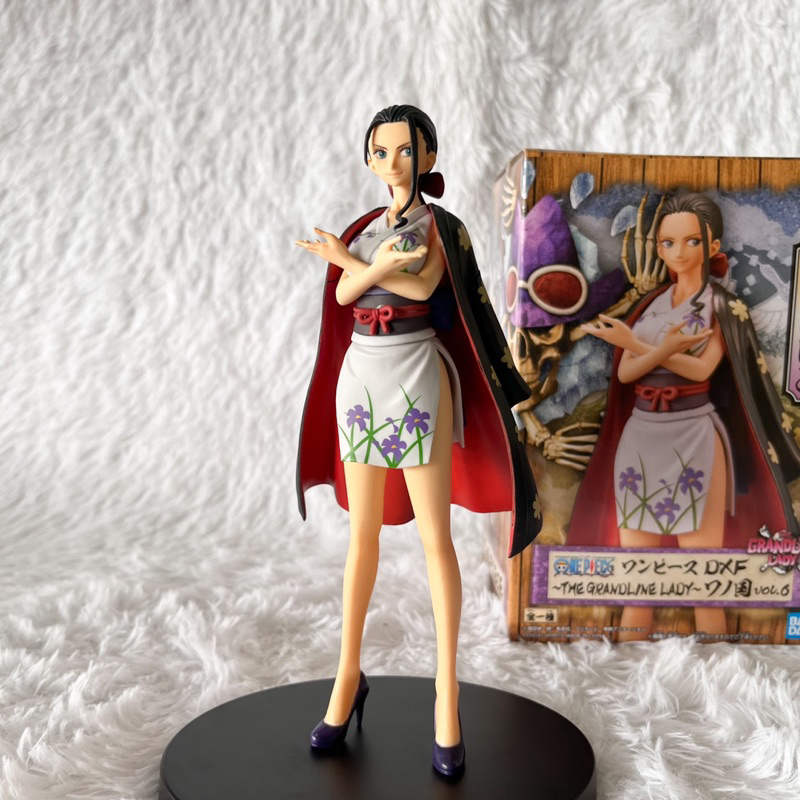 (ของแท้) พร้อมส่ง นิโค โรบิน วันพีช NICO ROBIN ONE PIECE DXF GRANDLINE LADY VOL.6 BANPRESTO ...