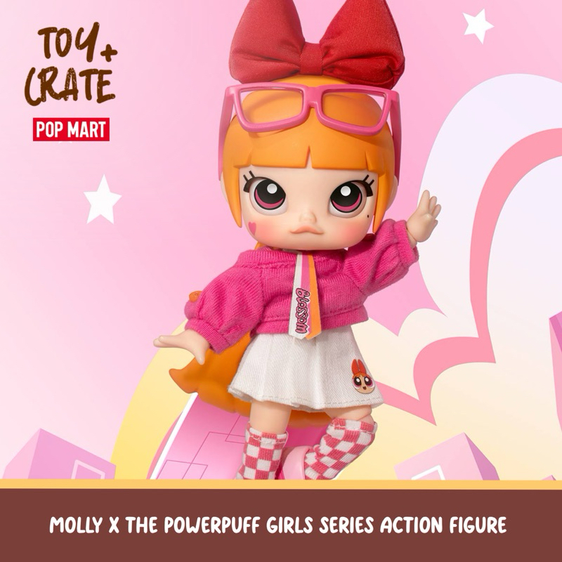[พร้อมส่งจากไทย] MOLLY X THE POWERPUFF GIRLS SERIES ACTION FIGURE ...