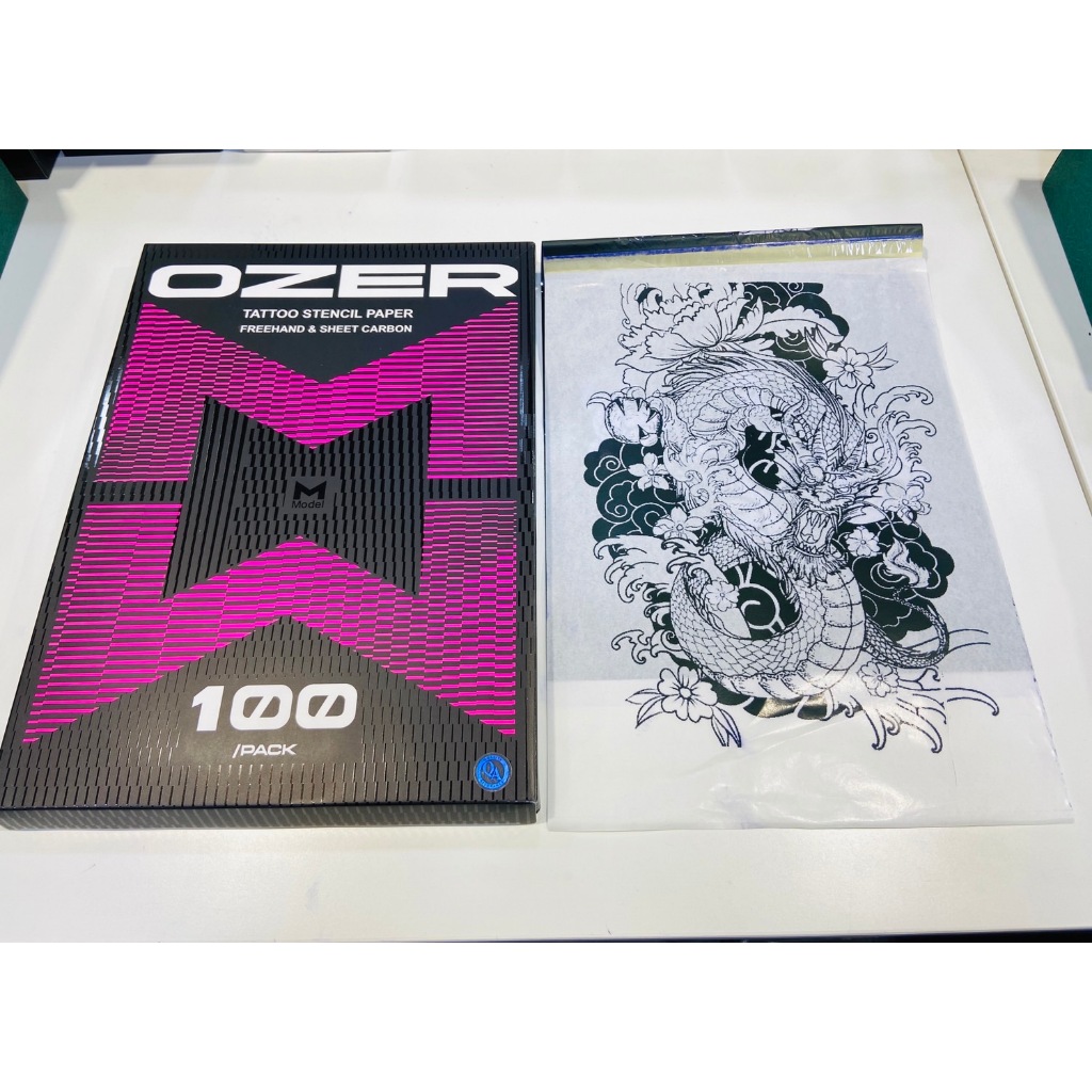กระดาษลอกลายOzer แพคสีชมพู 100 แผ่น , 50 แผ่น OZER M THERMAL PAPERS ...