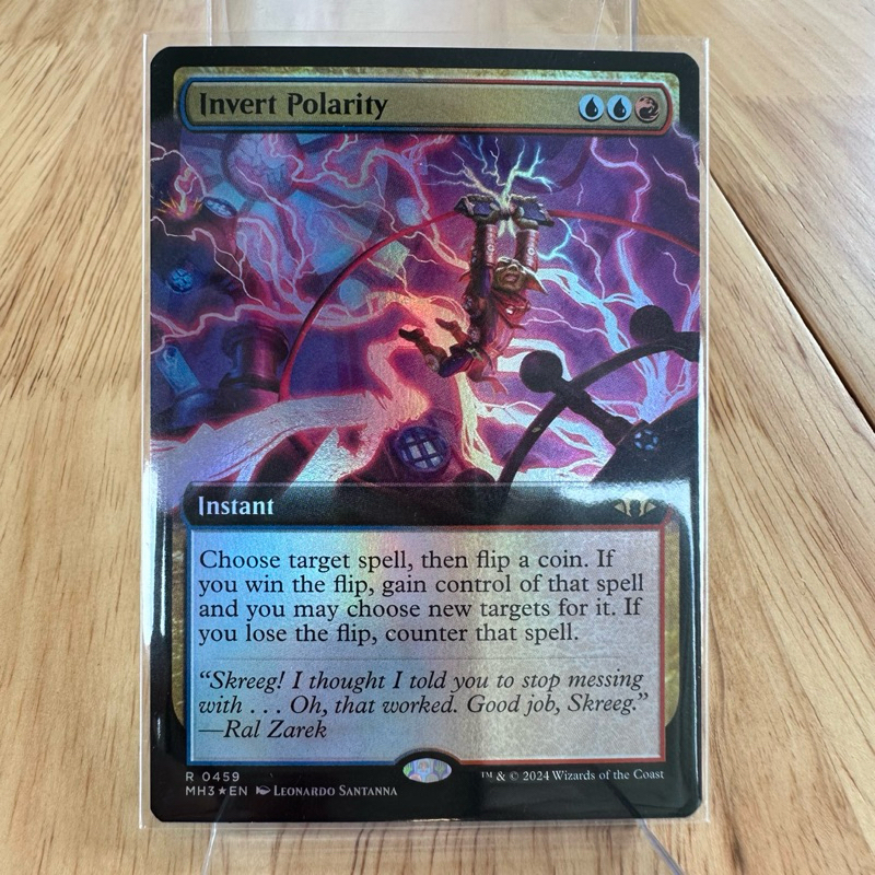 Modern Horizons 3 Variants Foil: Invert Polarity (0459 - Extended Art ...