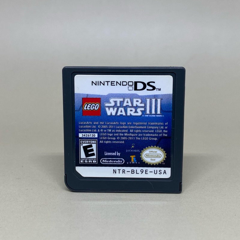 ตลับเปล่าเกมส์ Lego Star Wars III: The Clone Wars (NDS) | Nintendo DS ...
