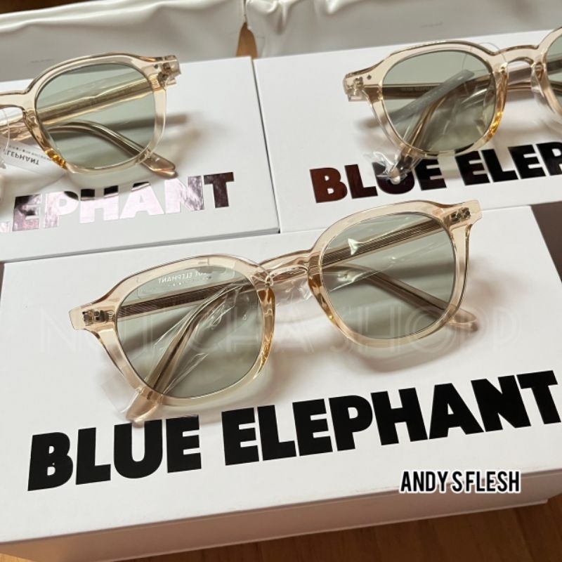 ของแท้พร้อมส่ง แว่นกันแดด BLUE ELEPHANT รุ่นAndy s flesh / blush tint ...