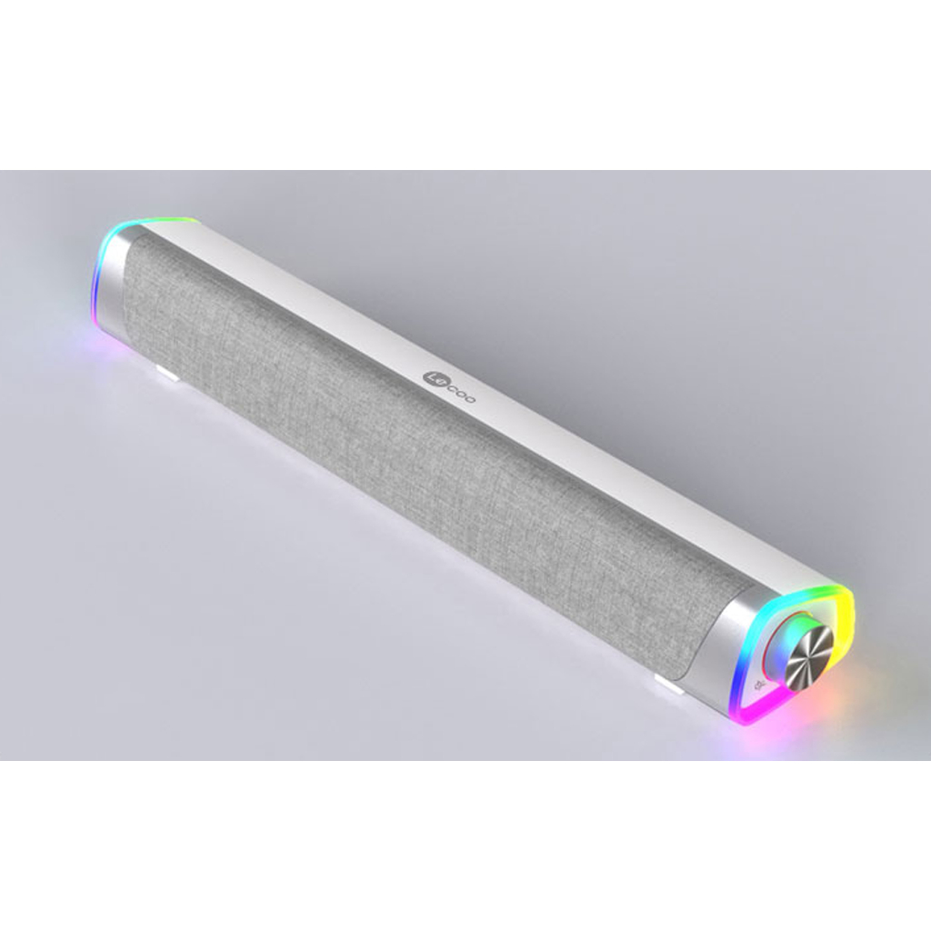 ลําโพงซาวด์บาร์ - LECOO DS101 - BLUETOOTH DESKTOP SOUNDBAR SPEAKER RGB ...