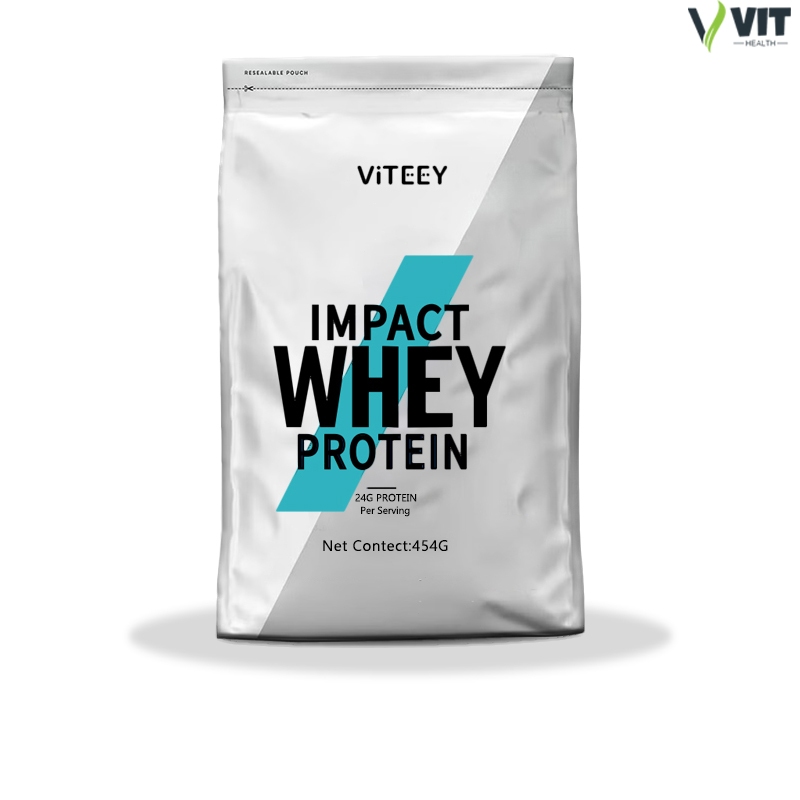 (1 lbs)ViTEEY Impact Whey Protein Concentrate 454G โปรตีนคุณภาพสูง ดูด ...