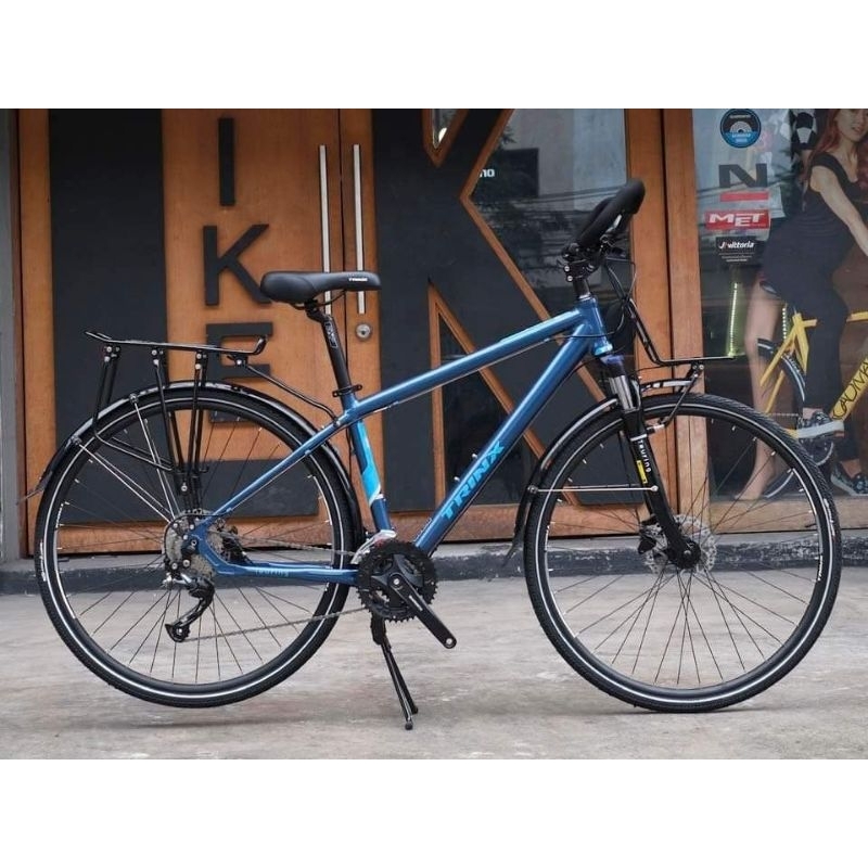 จักรยานไฮบริททัวริ่ง TRINX รุ่น TOURING2.0 27สปีด ดิสน้ำมัน (รุ่นใหม่) | Shopee Thailand