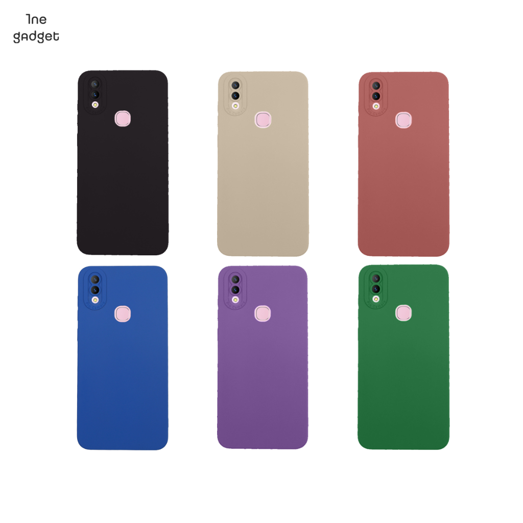 เคส Vivo V11i VIVO 1806 วีโว่ วี11ไอ เคสซิลิโคนนิ่ม กันกล้อง สีพาสเทล ...
