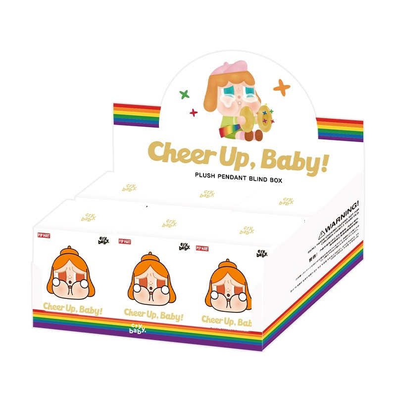 Pop Mart CRYBABY CHEER UP, BABY! SERIES-Plush Pendant Blind Box พวง ...