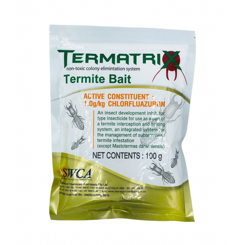 TERMATRIX Termite Bait เหยื่อกำจัดปลวก ขนาด 100 กรัม และสถานีสำหรับบรรจุเหยื่อ กำจัดปลวกตายยกรัง ...