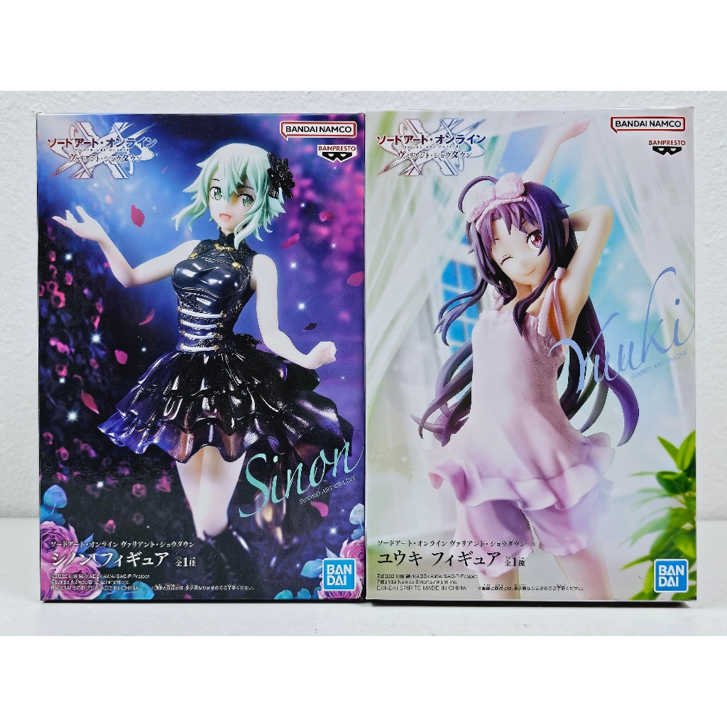 [ฟิกเกอร์แท้] [SAO] Sword Art Online: Variant Showdown - Yuuki / Sinon ...