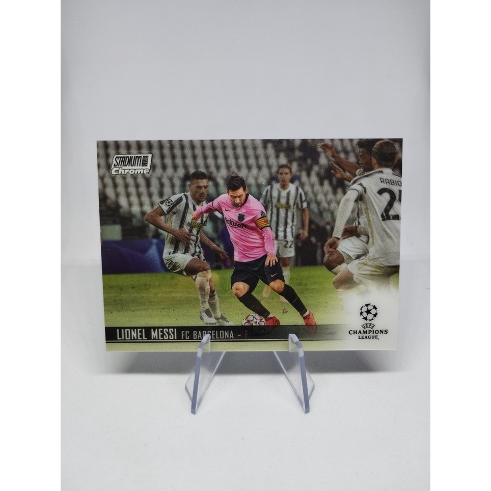 Topps Stadium Club Chrome Soccer Cards UEFA Champions League | Shopee ...