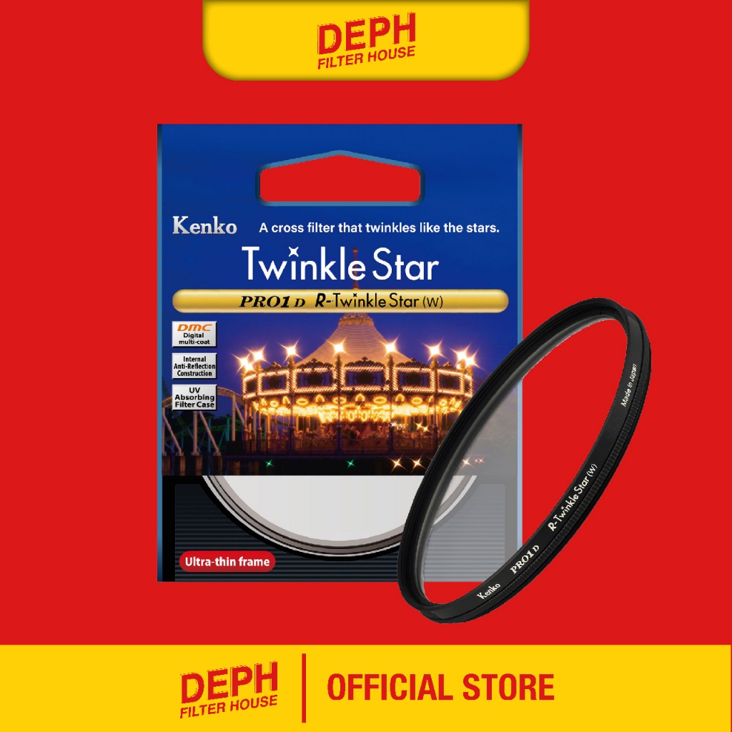 Kenko PRO1D R-Twinkle Star (W) ขนาด 82 มม.-ฟิลเตอร์ แบรนด์จากประเทศญี่ปุ่น [บริการส่งด่วนด้วย ...