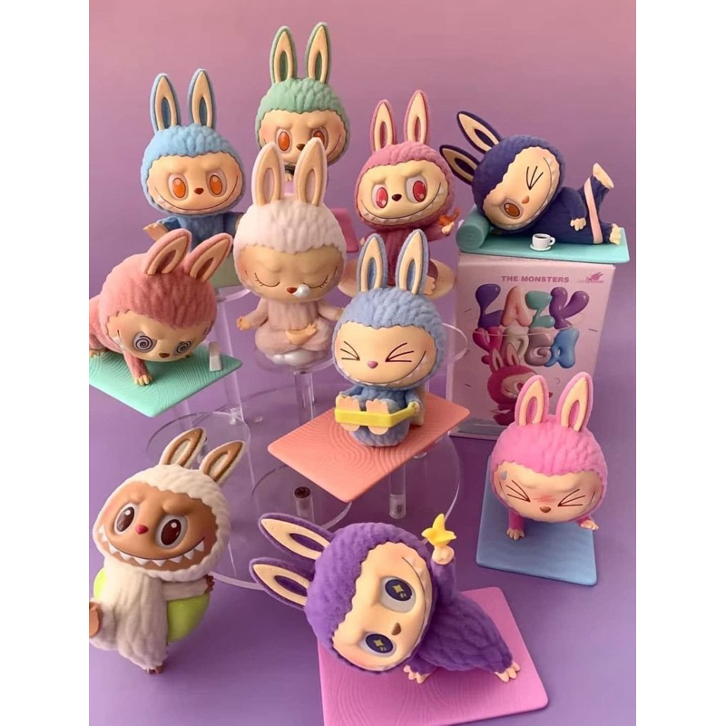 🔥PRE-ORDER 🔥ยกBoxในซีล Labubu โยคะ1box10จุ่ม | Shopee Thailand