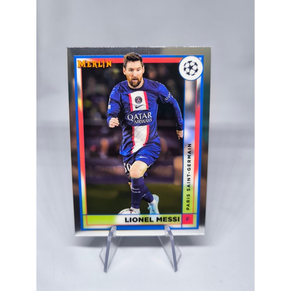 การ์ดฟุตบอล Topps Chrome UEFA PSG Paris Saint-Germain F.C.2022-23 ...