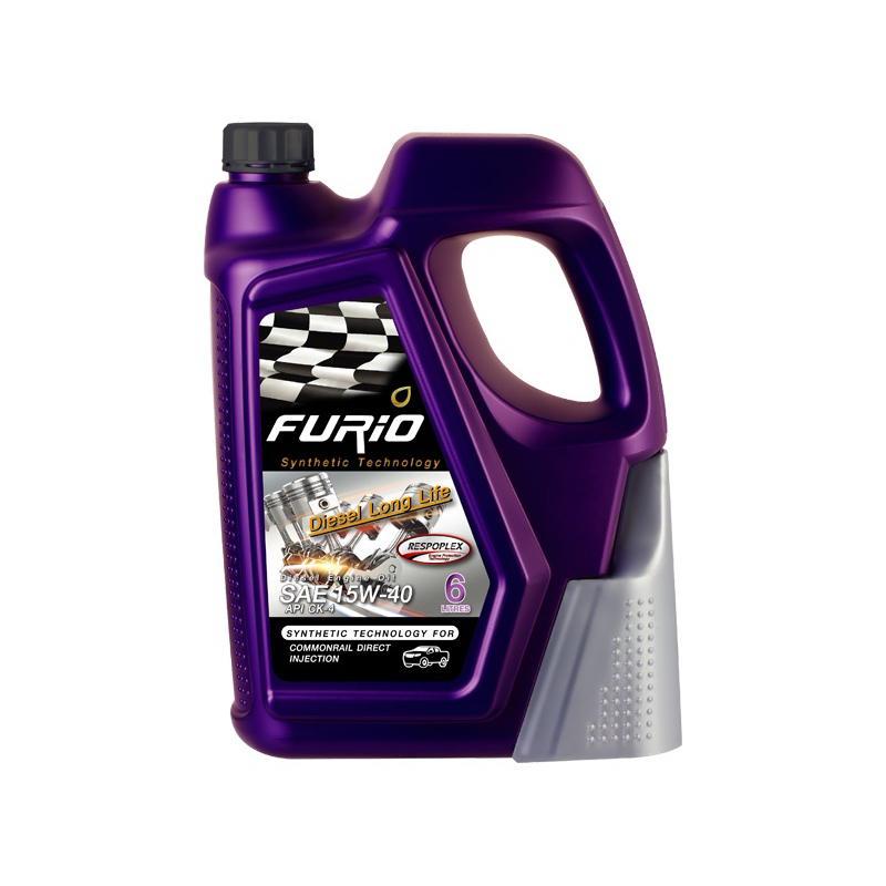 น้ำมันเครื่อง FURIO SYNTHETIC TECHNOLOGY DIESEL LONG LIFE 15W-40 6+1L ...