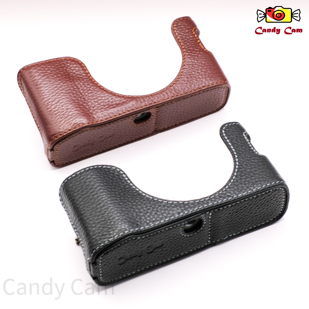 Half case เคสหนัง หนังแท้ Fujifilm X100VI Fuji X100VI X100 mark6 ...