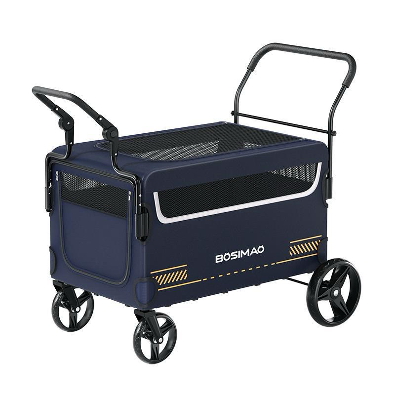 🇹🇭 (พร้อมส่งในไทย)รถเข็นสัตว์เลี้ยง Bosimao E560 รับน้ำหนักได้ถึง 80 KG ...