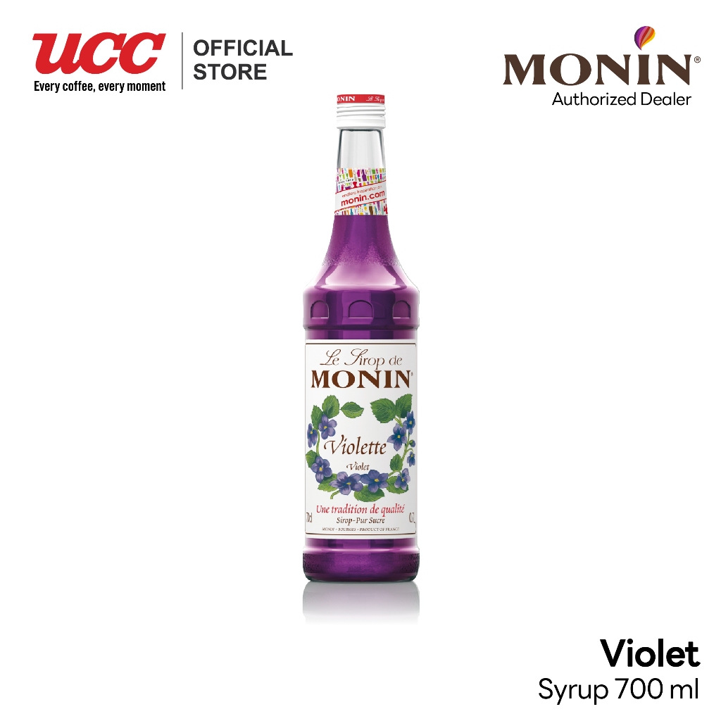 MONIN Violet Syrup น้ำเชื่อมกลิ่นไวโอเลต 700ml. | Shopee Thailand