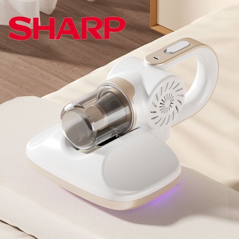 SHARP เครื่องดูดฝุ่น เครื่องกำจัดไรฝุ่นแบบไร้สาย เเครื่องดูดฝุ่นในบ้าน พลังดูดสูง 20000Pa ...