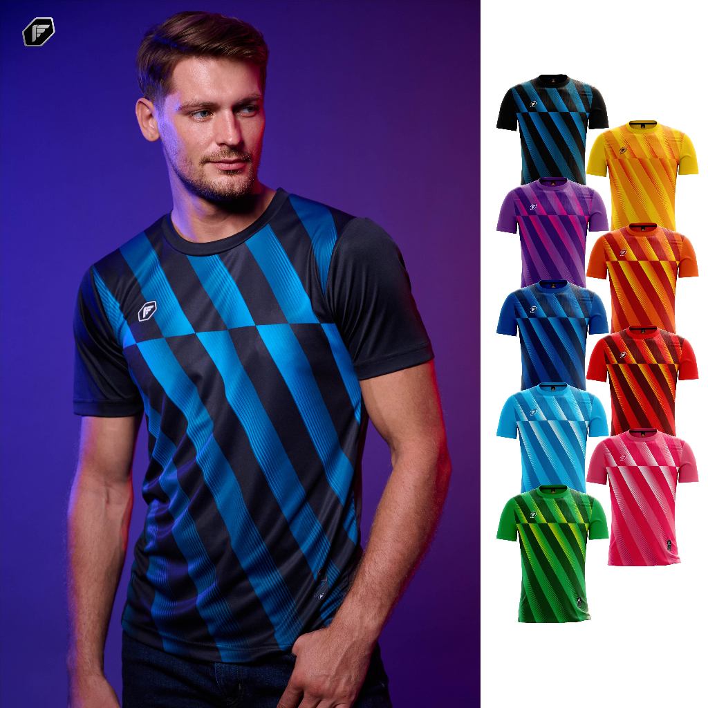 PEGAN 10-24045 เสื้อฟุตบอลพิมพ์ลาย | Shopee Thailand