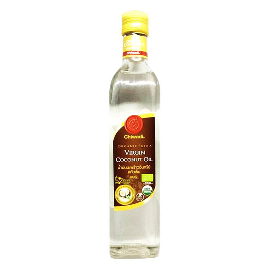 Chiwadi น้ำมันมะพร้าวอินทรีย์ สกัดเย็น Coconut Virgin Oil (500ml ...