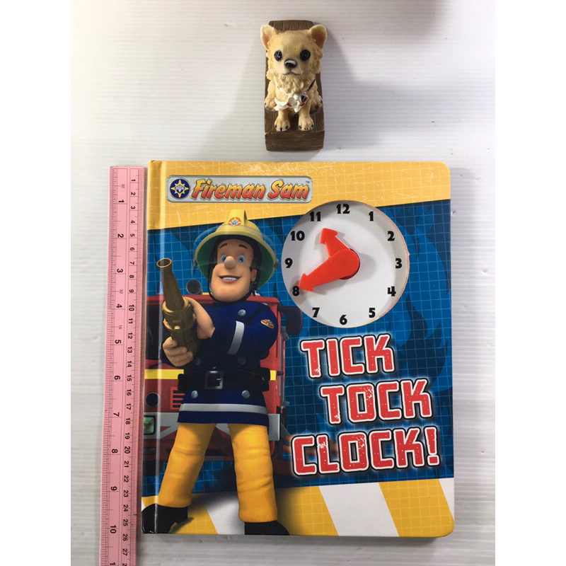 Fireman Sam TICK TOCK CLOCK หนังสือภาษาอังกฤษมือสอง Boardbook | Shopee ...