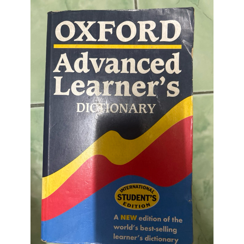 oxford advanced learner’s dictionary มือสอง สภาพเก่า | Shopee Thailand