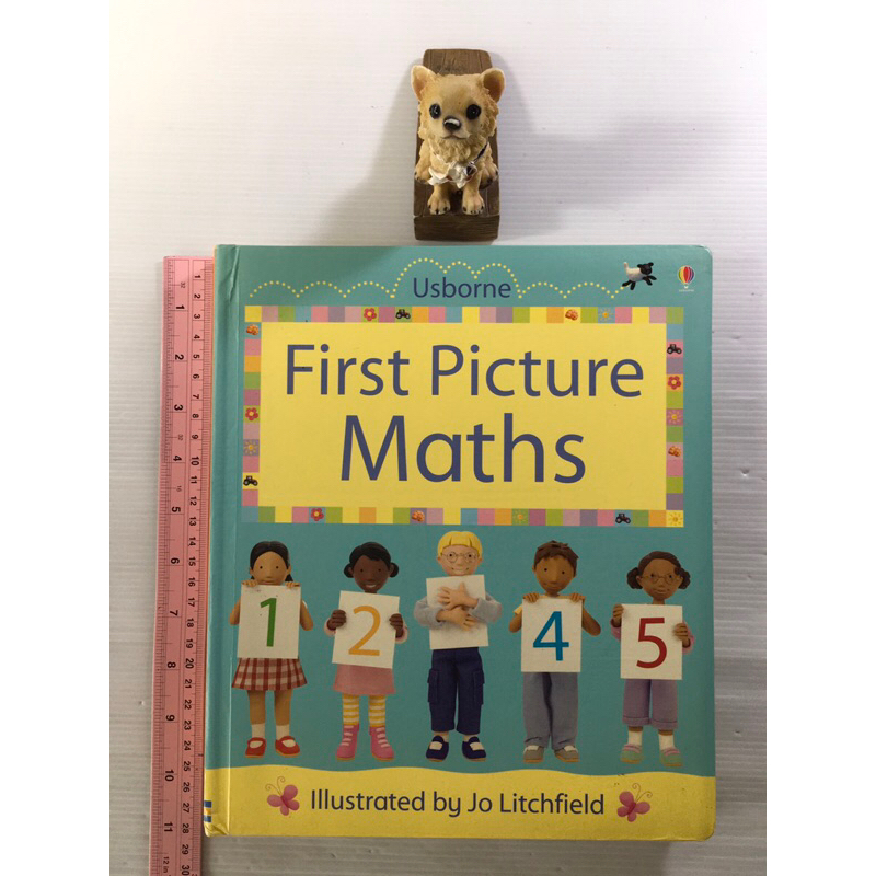 Usborne First Picture Maths หนังสือภาษาอังกฤษมือสอง Boardbook | Shopee ...