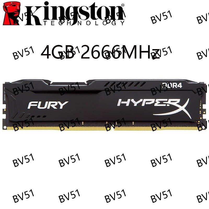 Kingston HyperX FURY Desktop DDR4 RAM 4GB 8GB 16GB 2400Mhz 2666Mhz 3200Mhz DIMM Game Memory 1881 ...