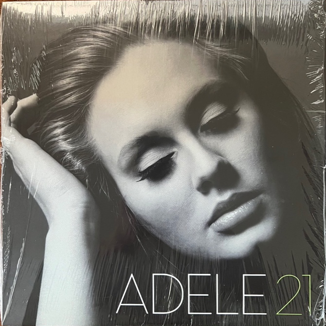 แผ่นเสียง LP Adele 21 ( 2011 US press ) | Shopee Thailand