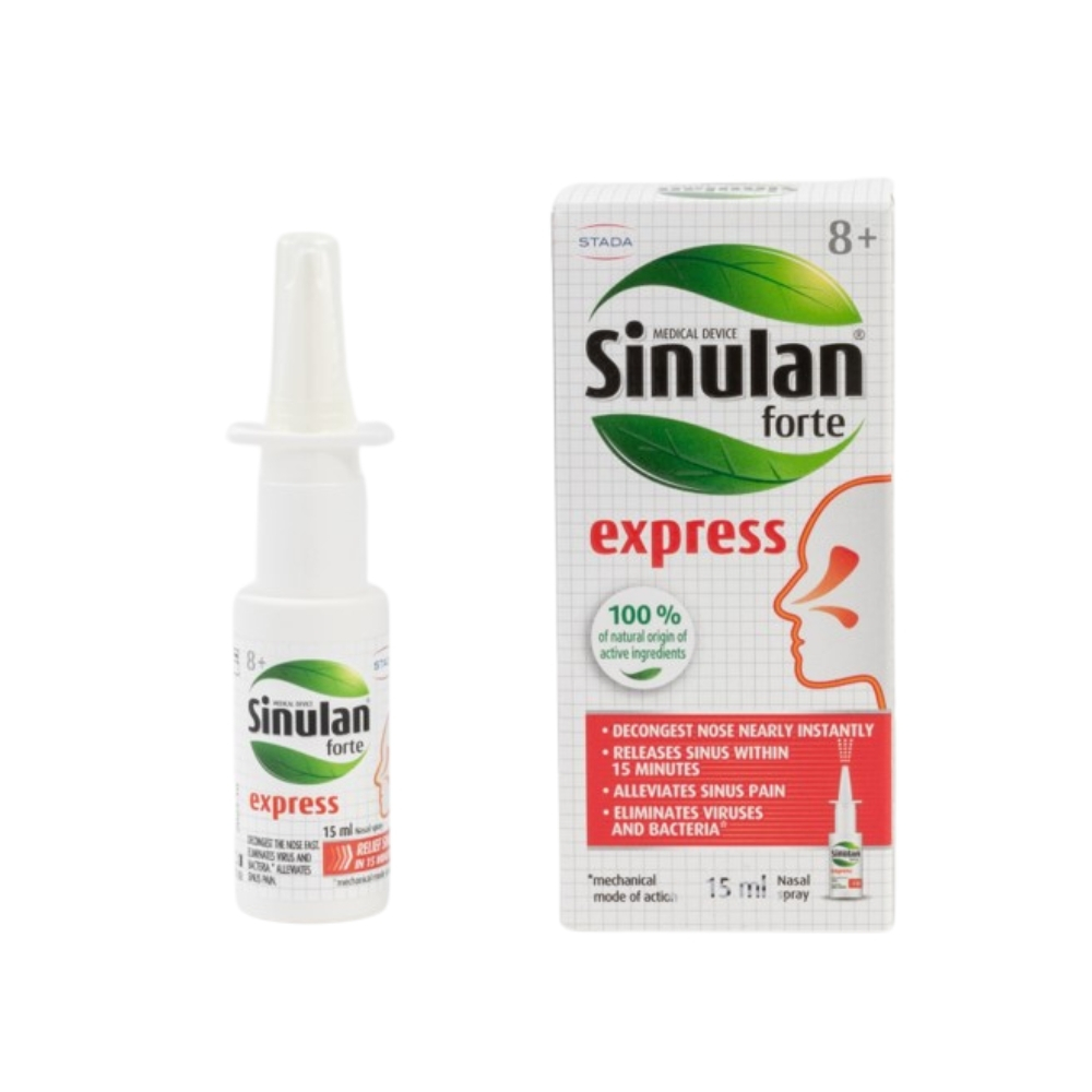 สเปรย์พ่นจมูก ซินูแลน เอ็กซ์เพรซ Sinulan Forte Express Spray ขนาด 15ml | Shopee Thailand